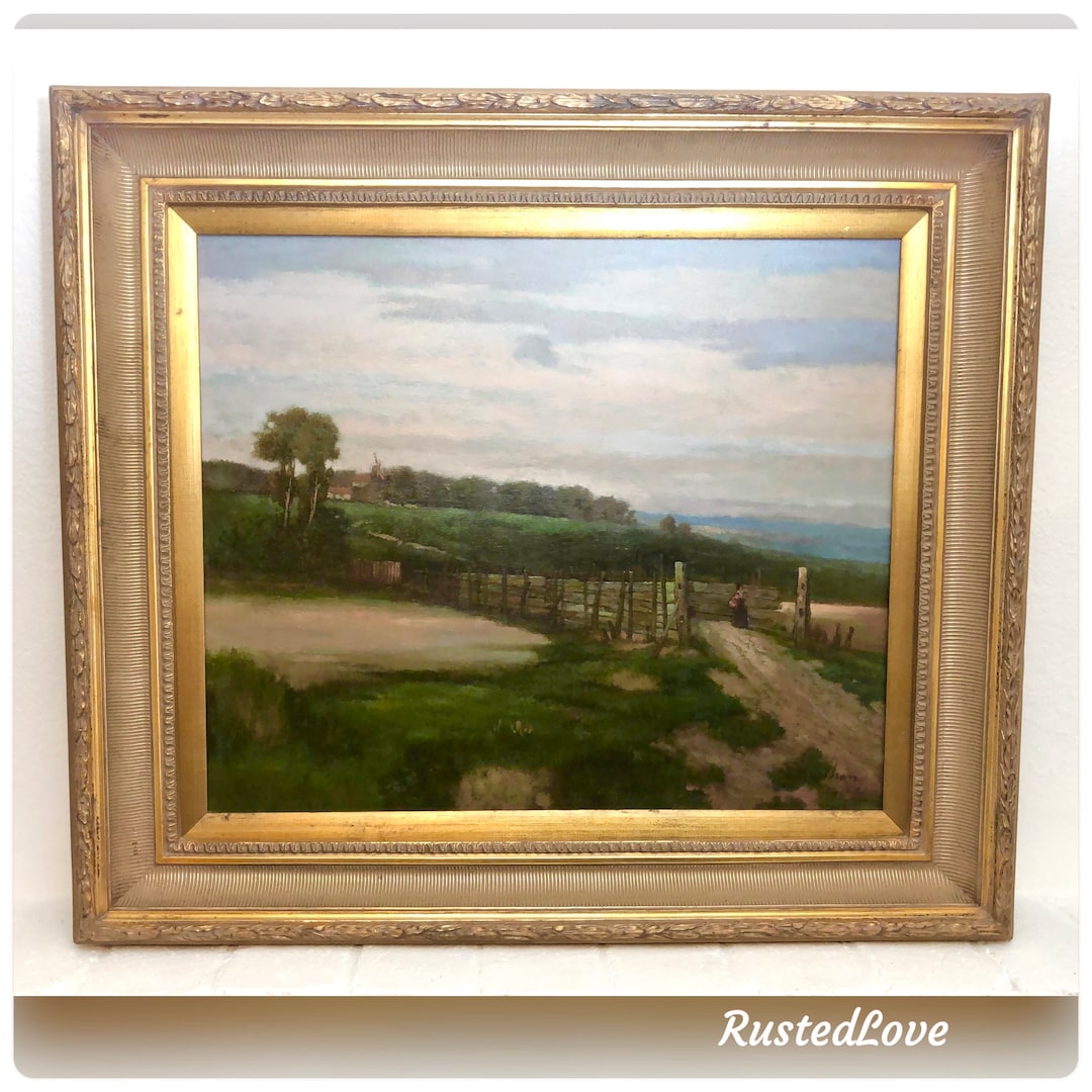 Wilson Oil Painting / Original Landscape Painting / Wilson - Etsy