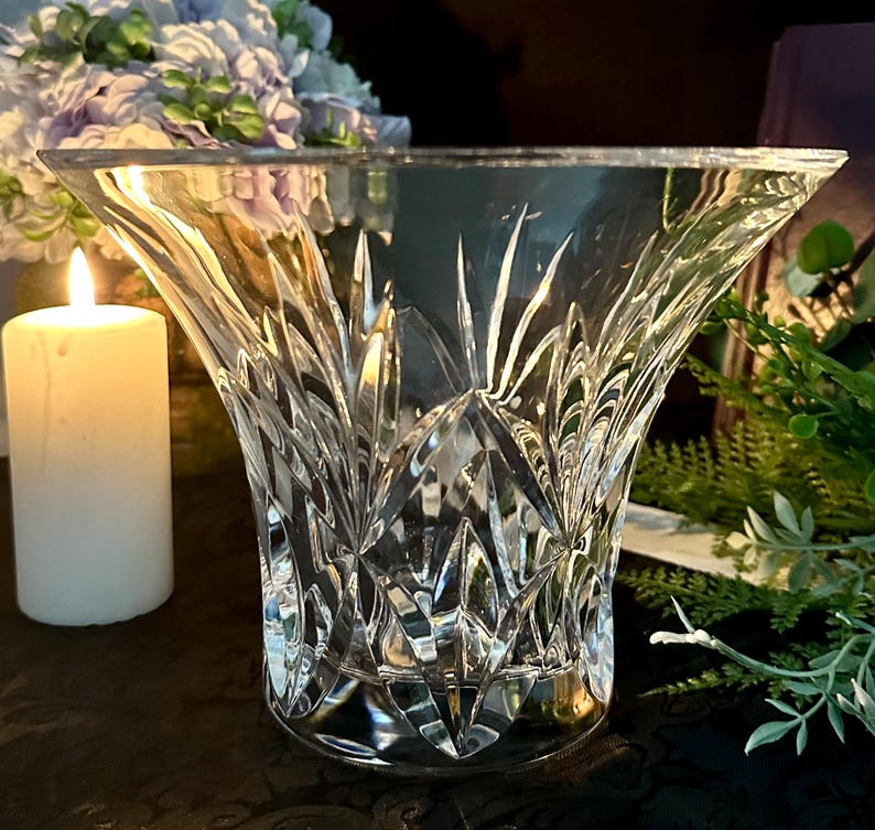 Vintage Waterford Crystal Caprice Bowl, Marquis Collection, Fan Cut - Etsy