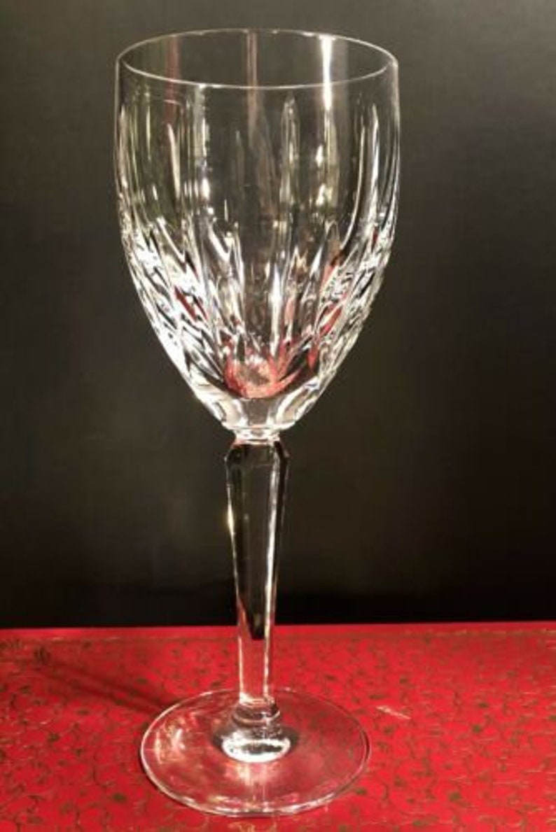 Lenox Wine Glasses / Lenox Clarity / Cut Crystal Wine Glasses - Etsy