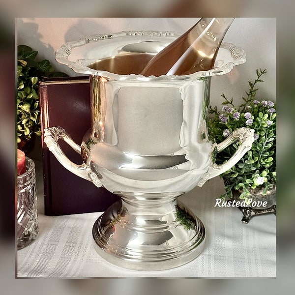 Silver Wine Bucket - Etsy