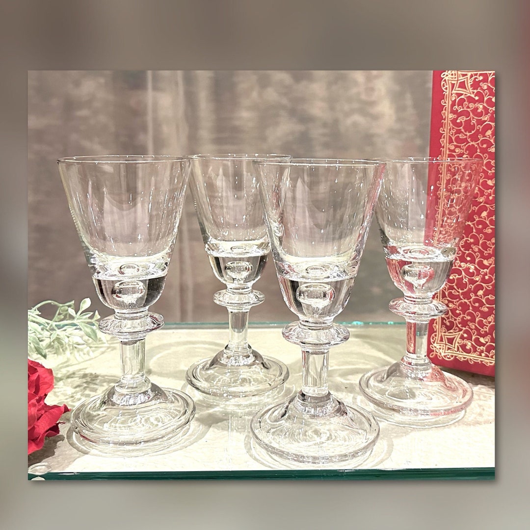 Vintage Drinking Glasses / Hand Blown Tagen / Hadeland Norway Glassware ...