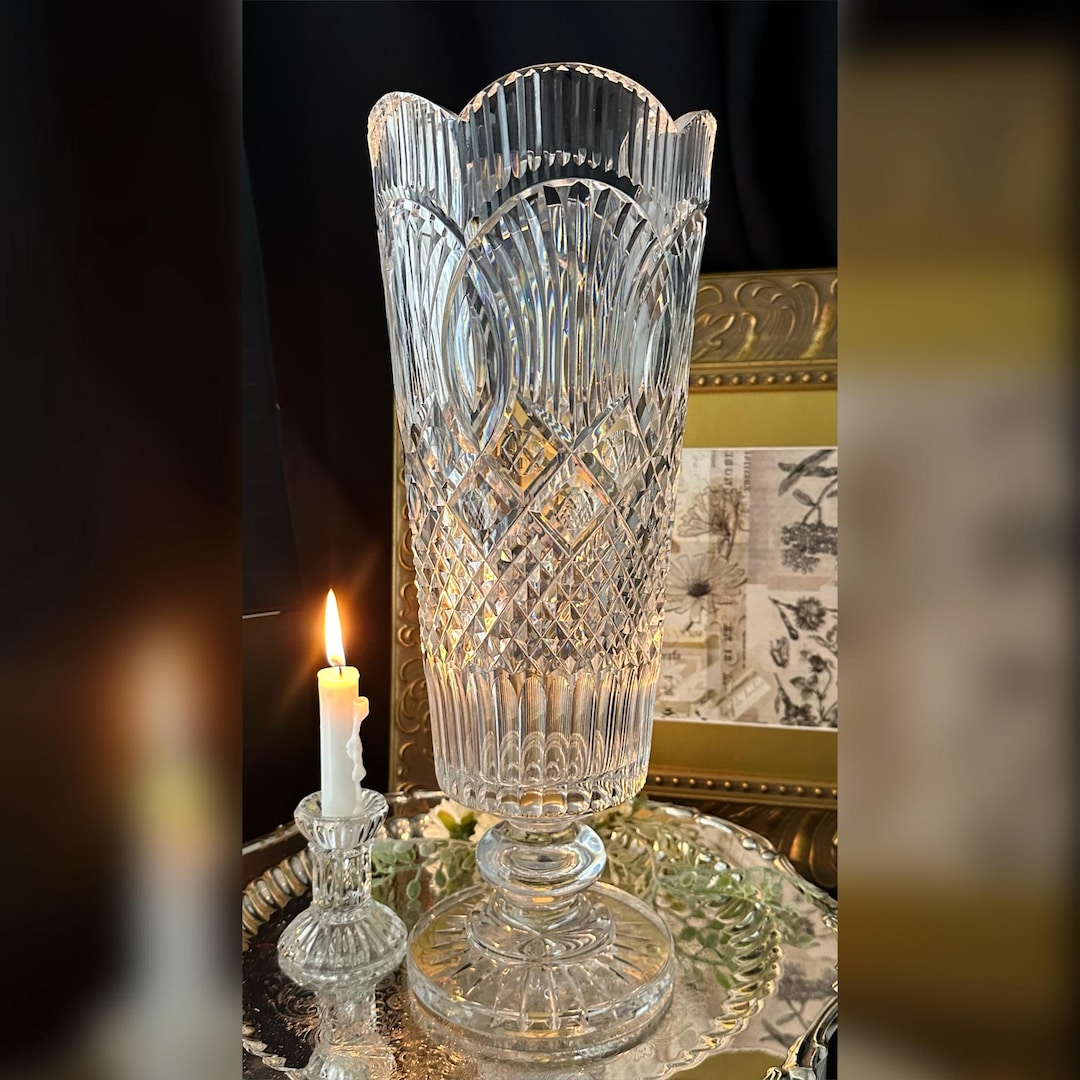 RARE 1 of 1 Waterford Crystal Signed Vase / Vintage Limited Edition ...
