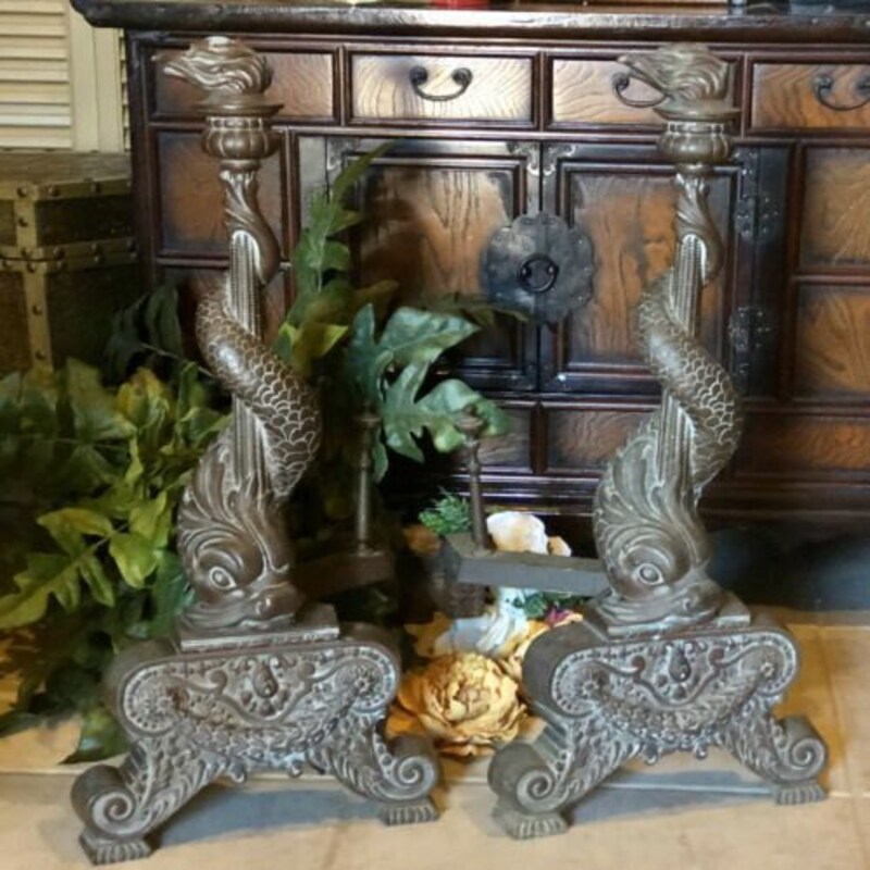 Large Andirons - Etsy