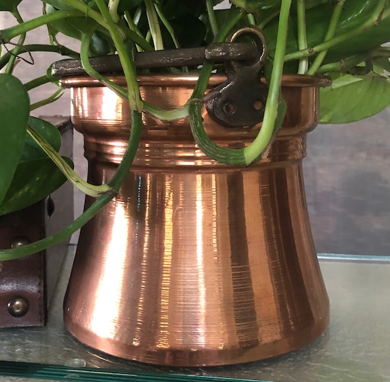 Vintage Copper Planters Pretty Set Of Vintage Brass Planters Planter