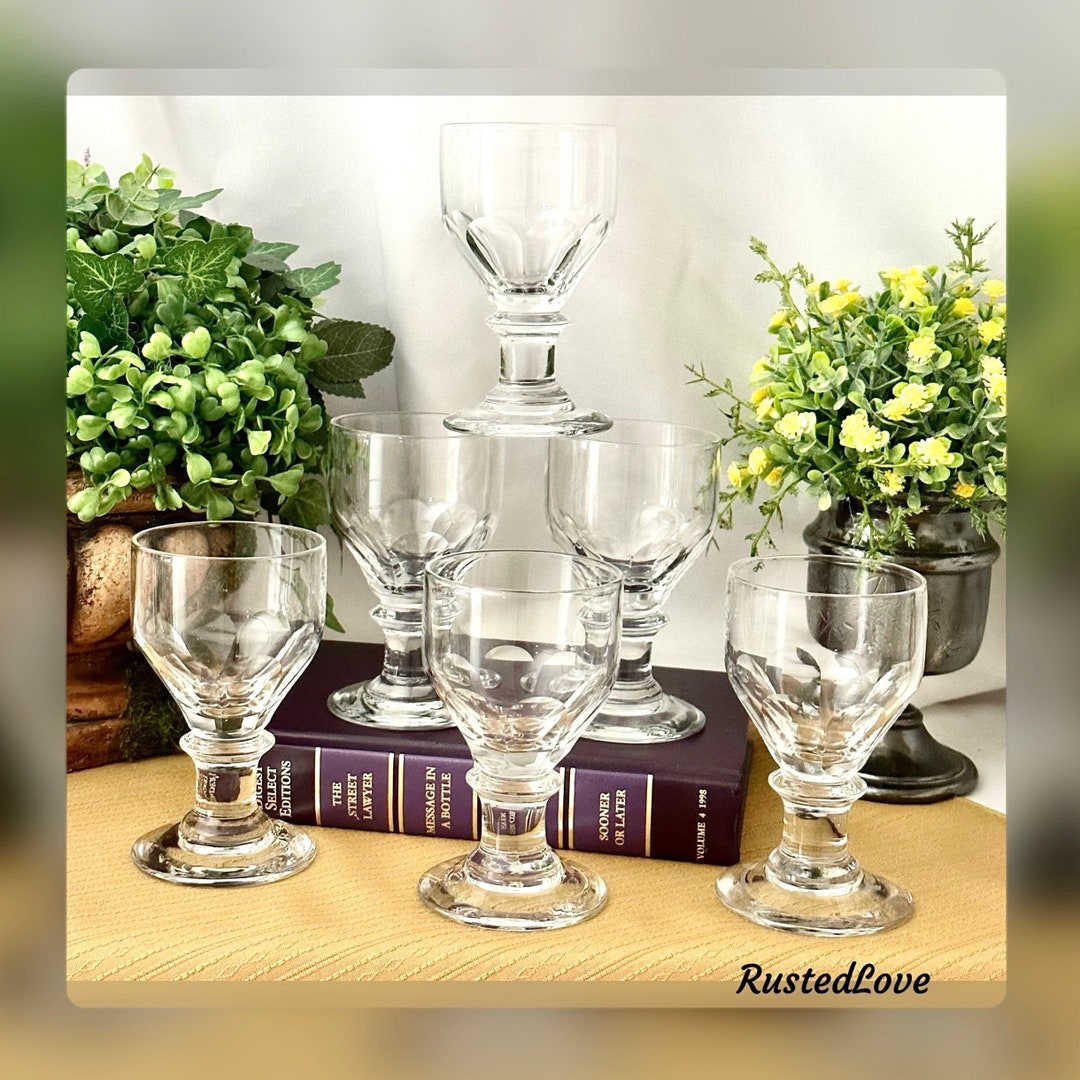 Tudor Claret Wine Glasses by Bryce / Bryce Mid Century Blown Glasses ...