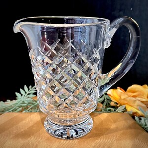 Waterford Crystal Pitcher / Waterford Alana Pitcher / Waterford 20 Oz ...