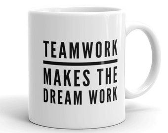 Teamwork Coffee Mugs - Etsy