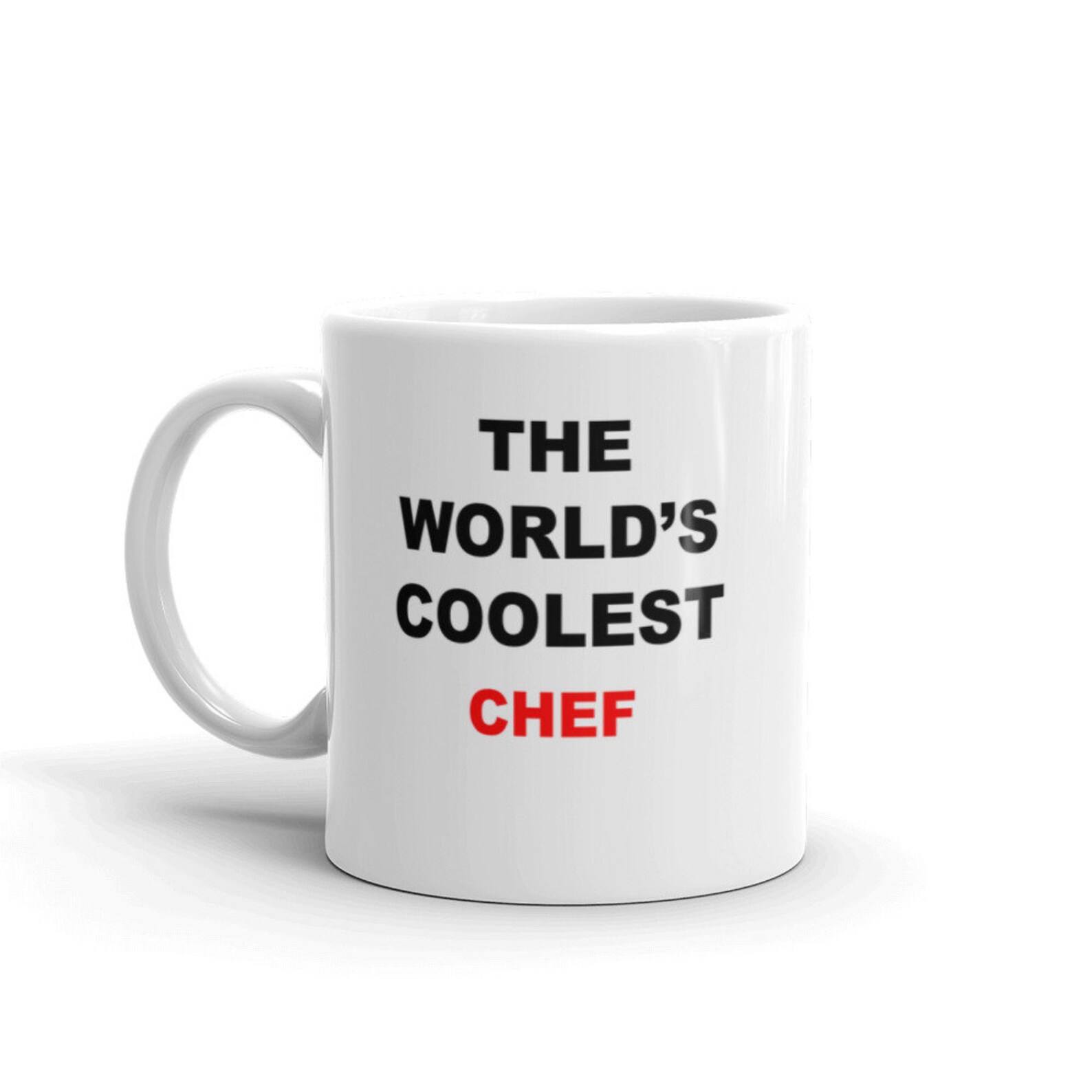 World's Coolest Chef Mug, Unique Coffee Mugs, Novelty Coffee Cup, Gift ...