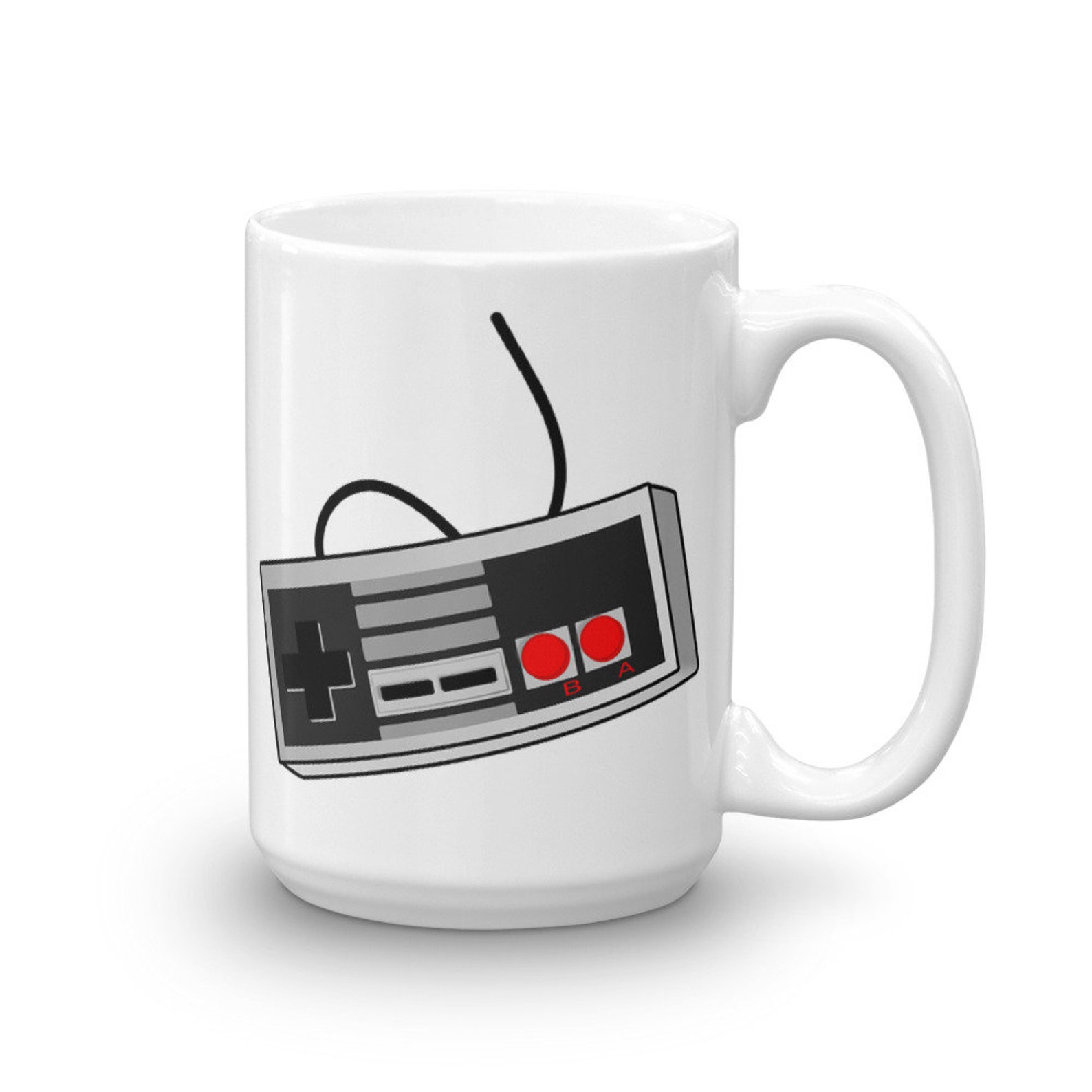 Video Game Classic Controller Mug, Unique Coffee Mugs, Novelty Coffee ...