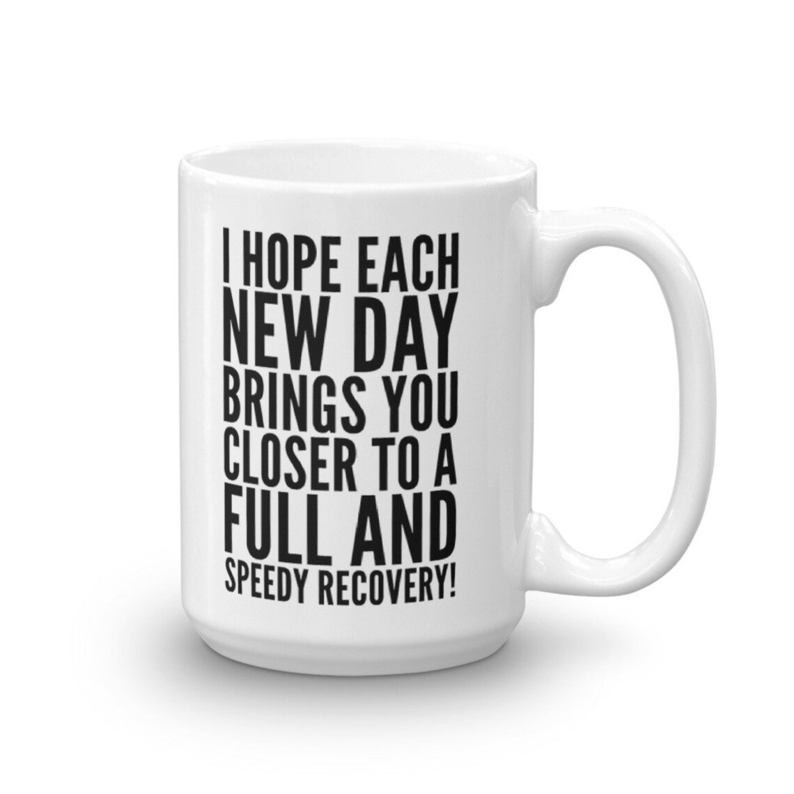 Get Well Soon Mug Recovery Cup - Motivational Saying 3 Mug / Recovery ...