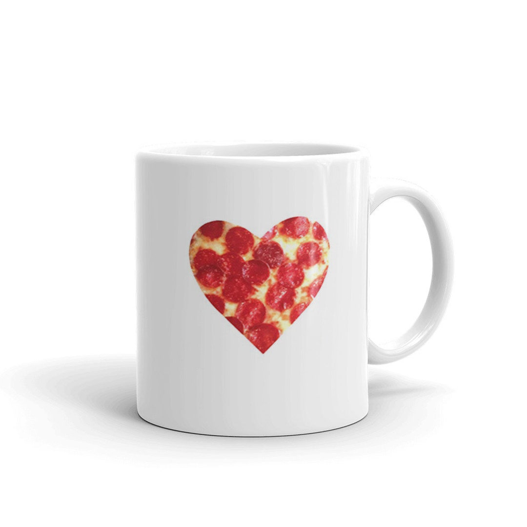 Love Pizza Mug, Unique Coffee Mugs, Novelty Coffee Cup, Gift Idea - Etsy