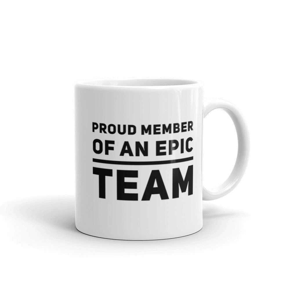 Employee Appreciation Mug - Epic Team Mug, Unique Coffee Mugs, Novelty ...
