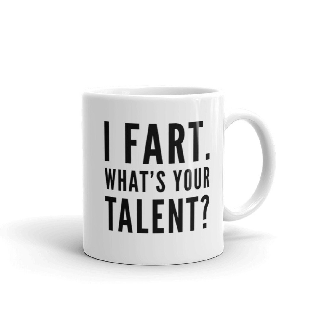 Funny Fart Mug 3 Mug, Unique Coffee Mugs, Novelty Coffee Cup, Gift Idea ...