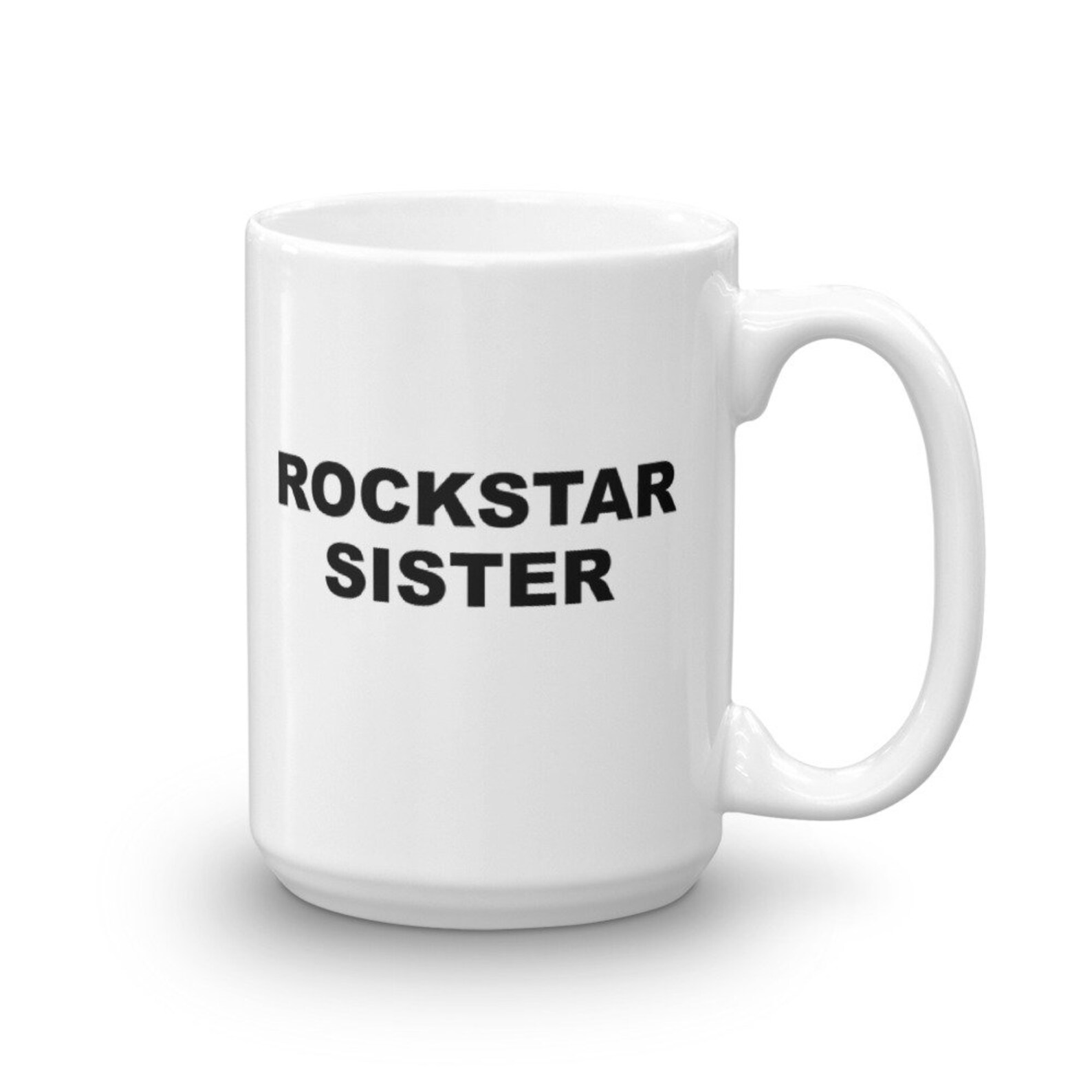 Rockstar Sister Mugs Unique Coffee Mug, Coffee Cup - Etsy UK