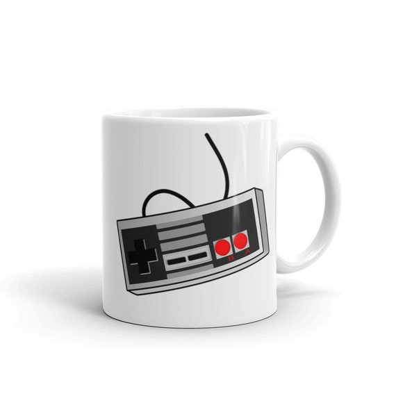 Video Game Classic Controller Mug Unique Coffee Mugs Novelty | Etsy