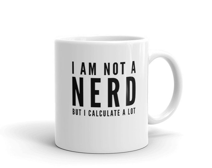 Funny Geek, Hipster Nerd Mug With a Geek Wearing Glasses! 'original ...