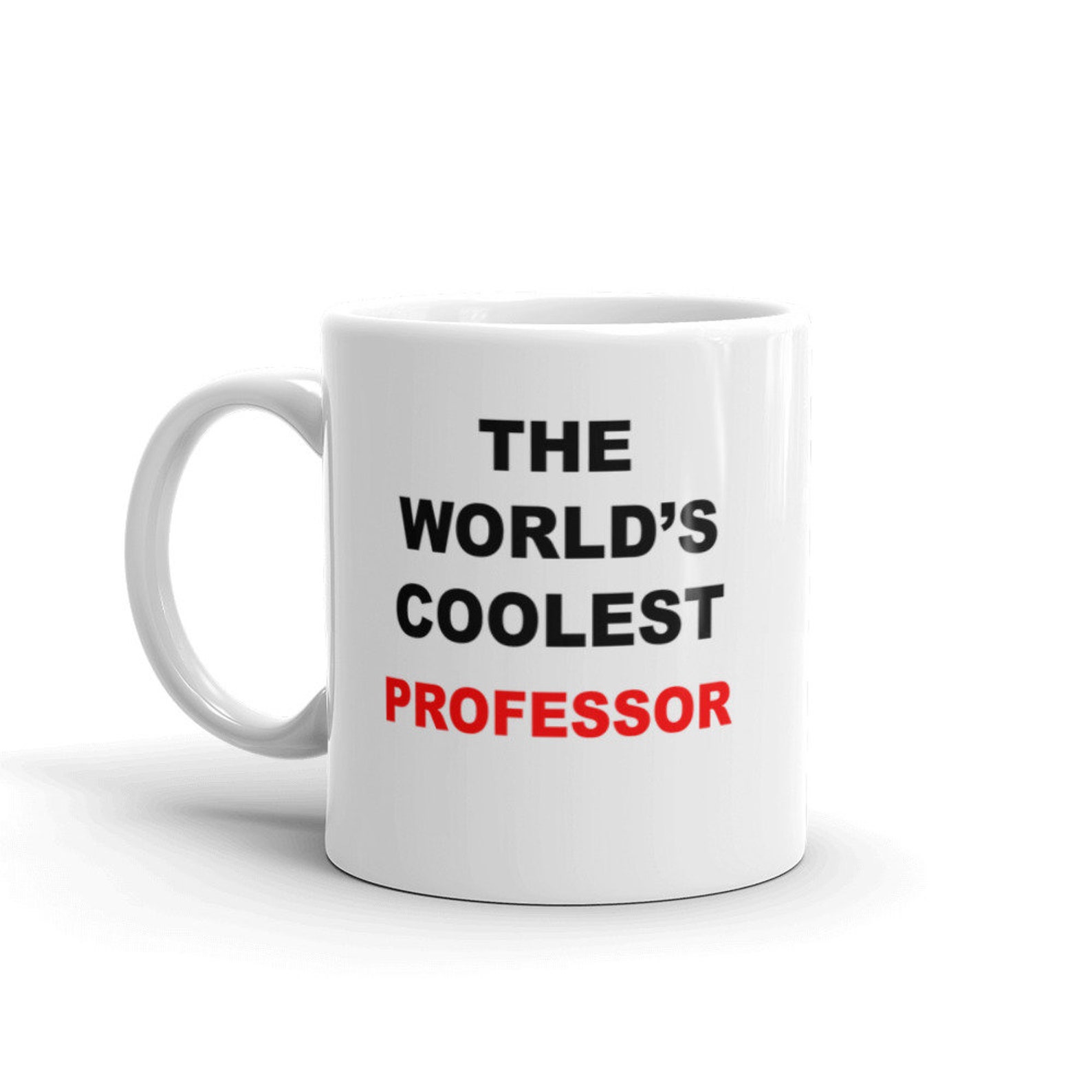 World's Coolest Professor Mug, Unique Coffee Mugs, Novelty Coffee Cup ...