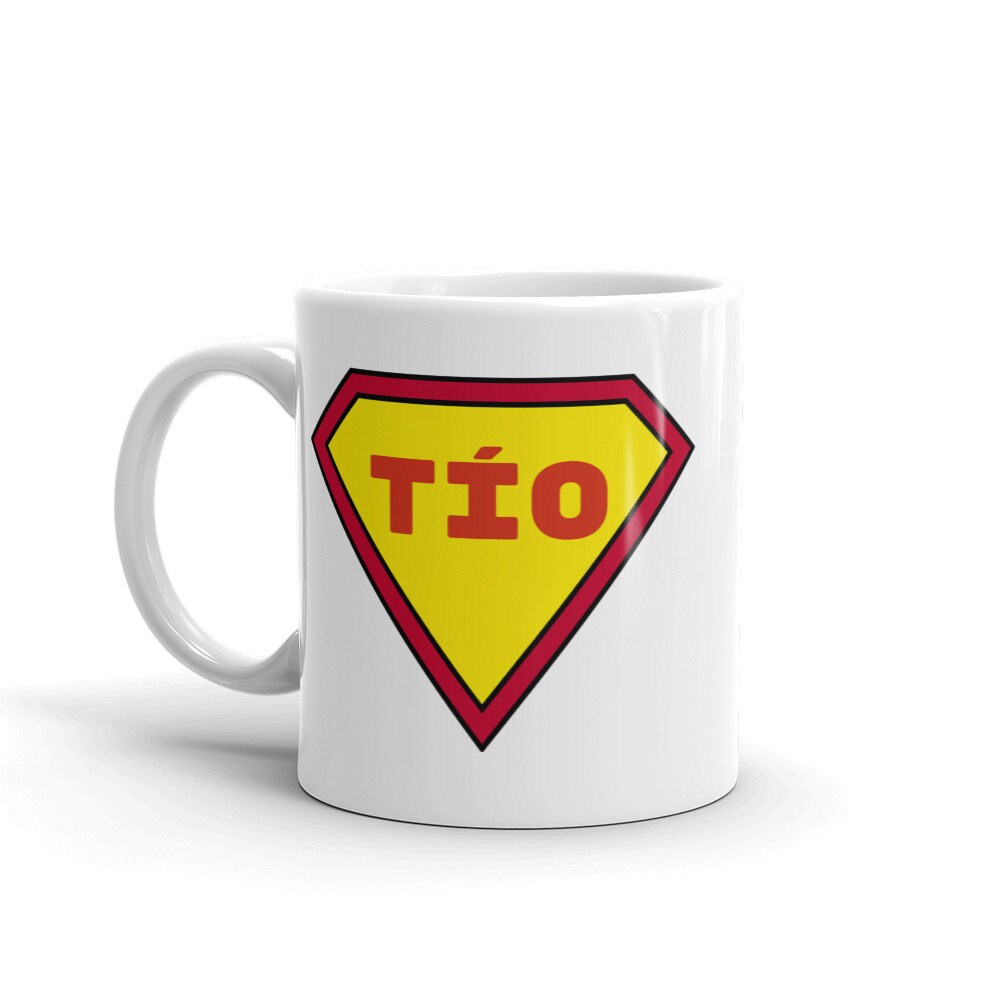 Tio Uncle Superhero Comic Mug Personalized Family Gift | Etsy