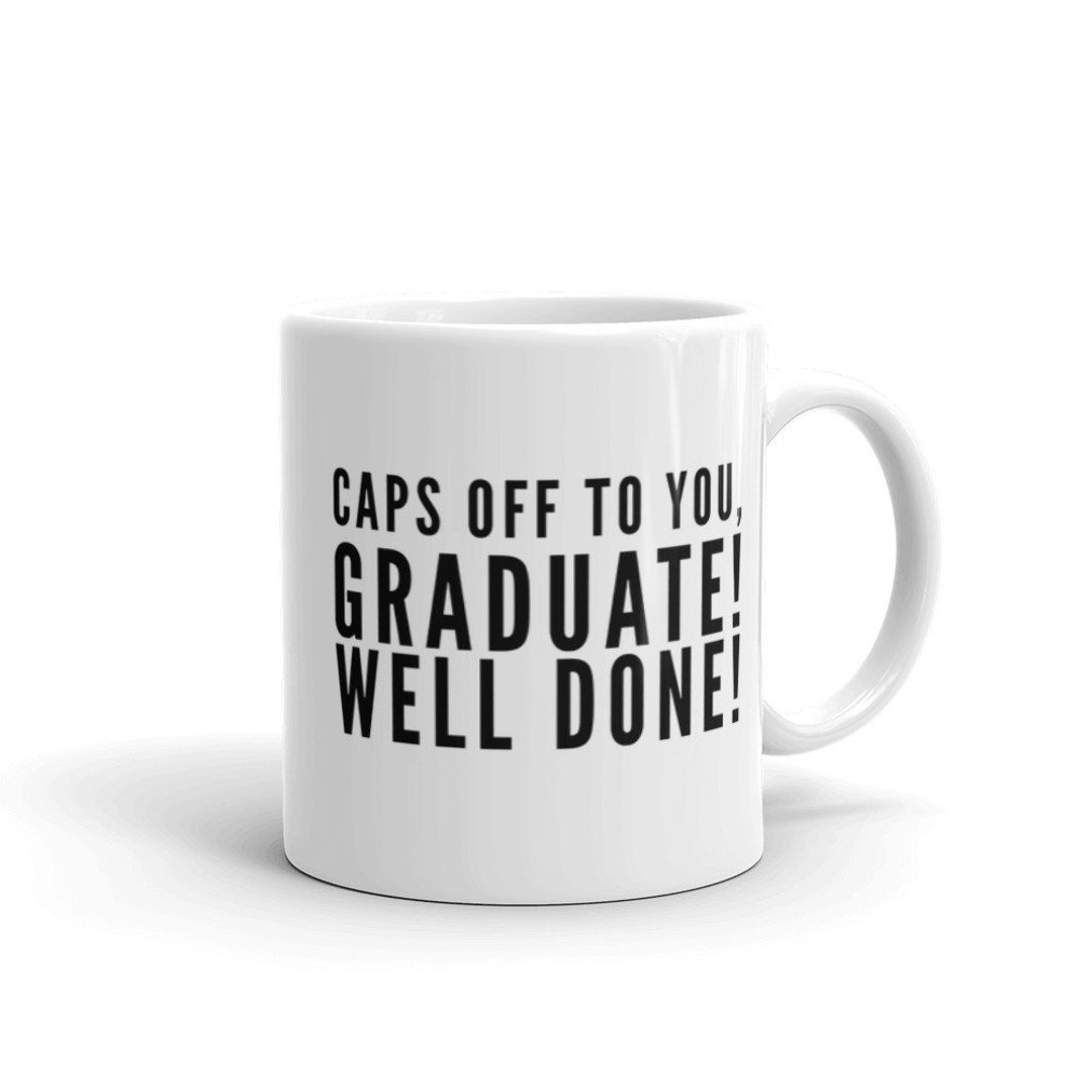 Graduation Mug Congratulations Cup - Well Done Mug, Unique Coffee Mugs ...