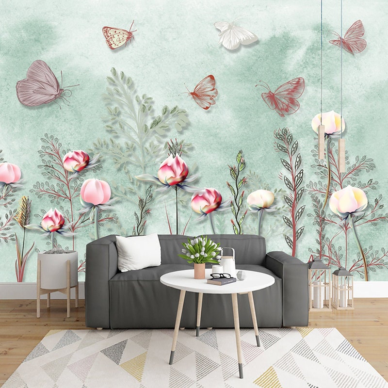 Butterfly Mural - Etsy
