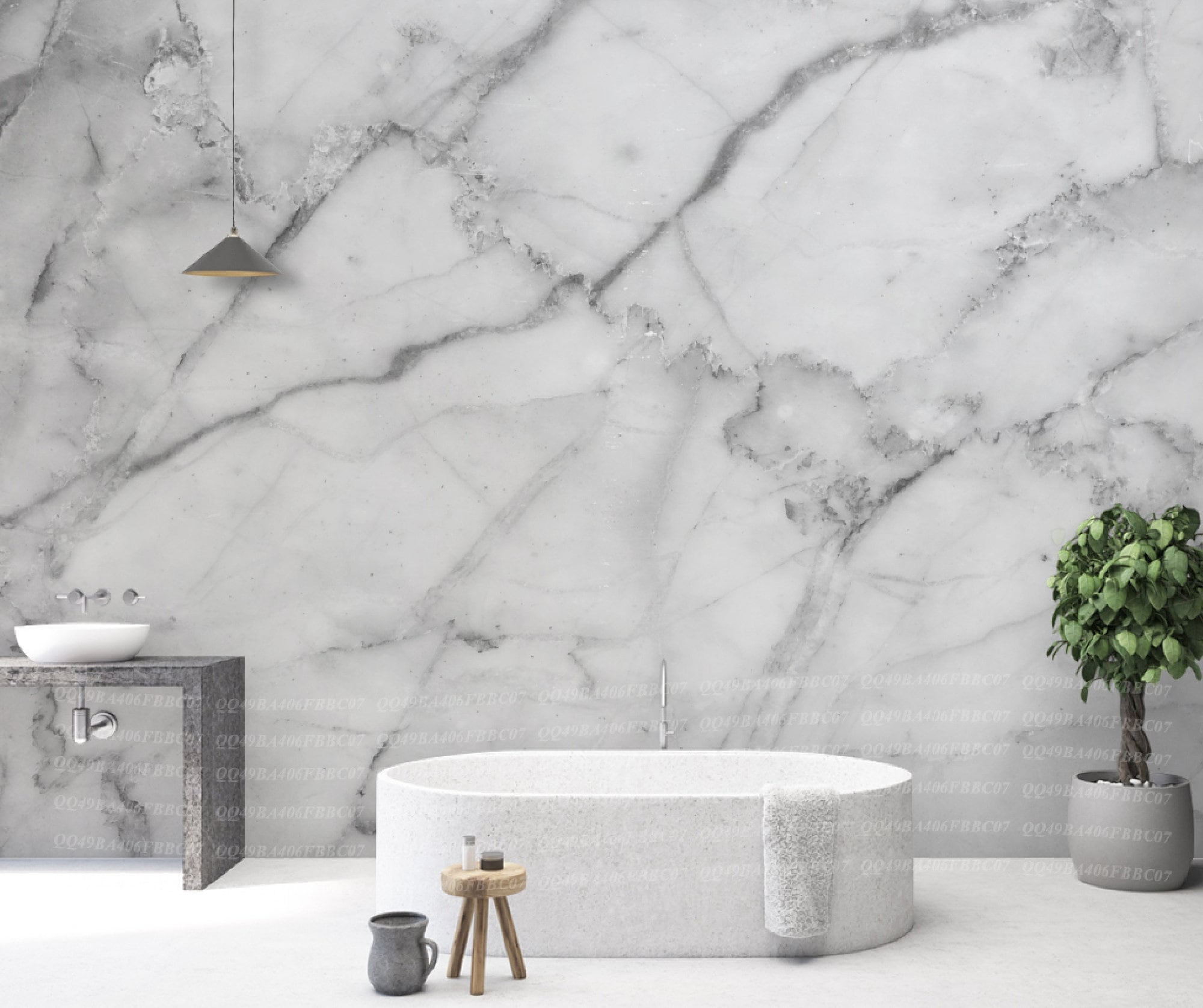 Marble Wall Mural 3d Embossed Beautiful Wall Paper for Living | Etsy