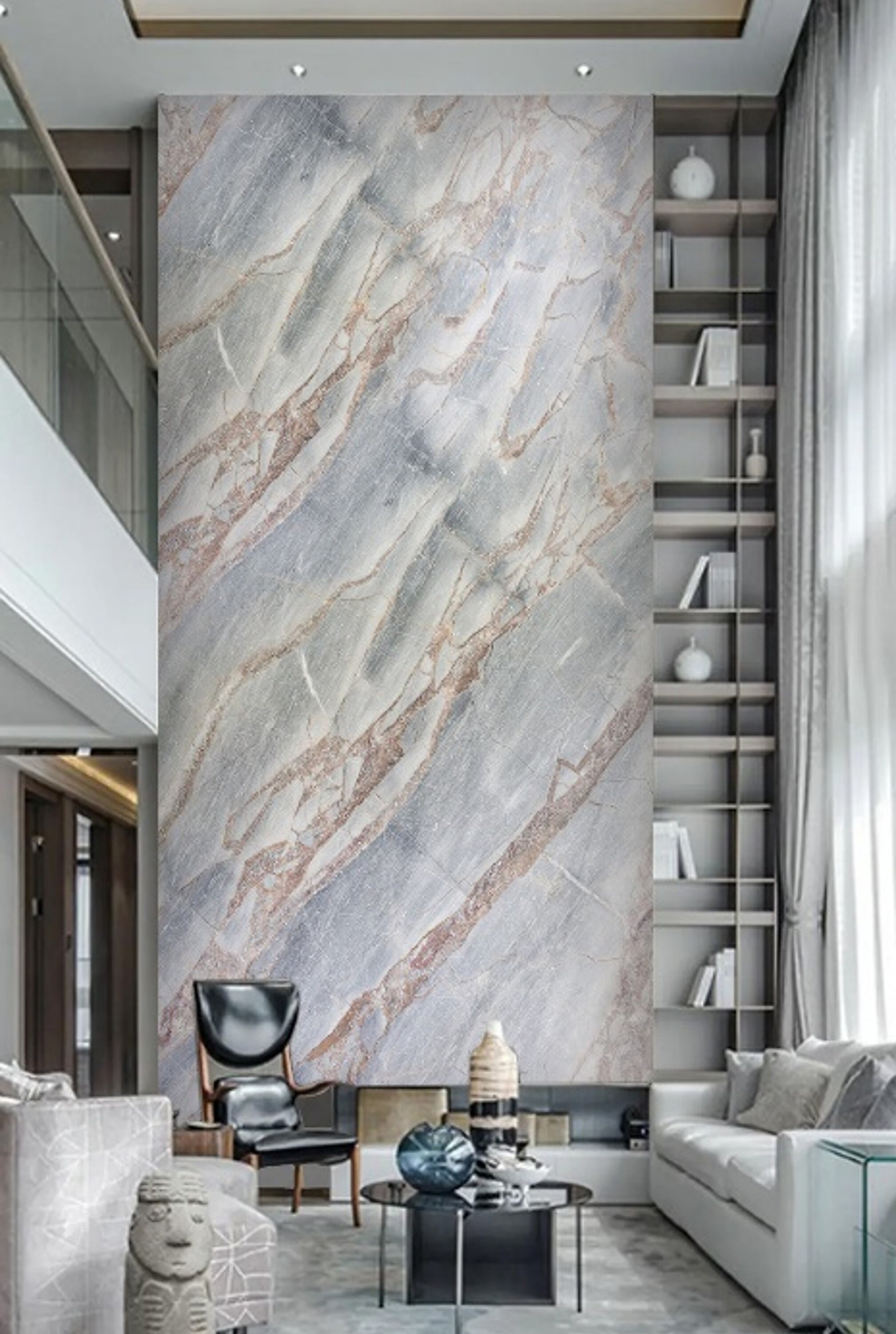 Marble Wallpaper Modern Beautiful Wall Mural for Living Room - Etsy