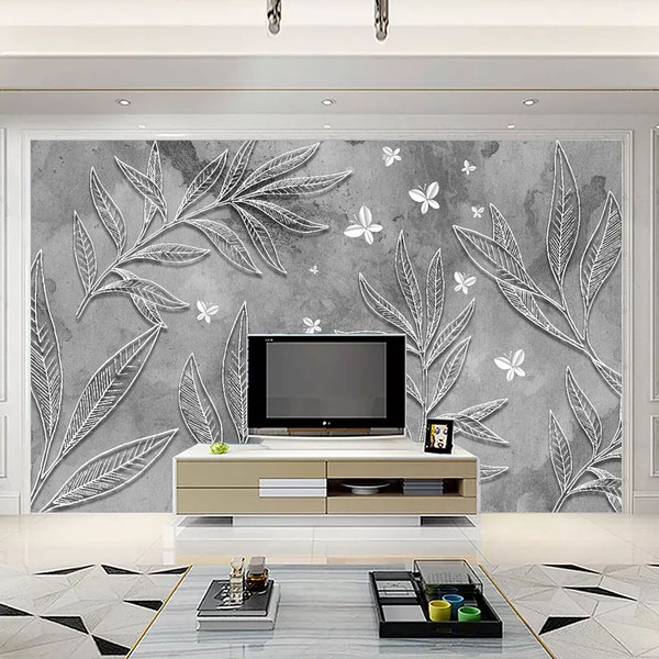 Embossed Wallpaper - Etsy