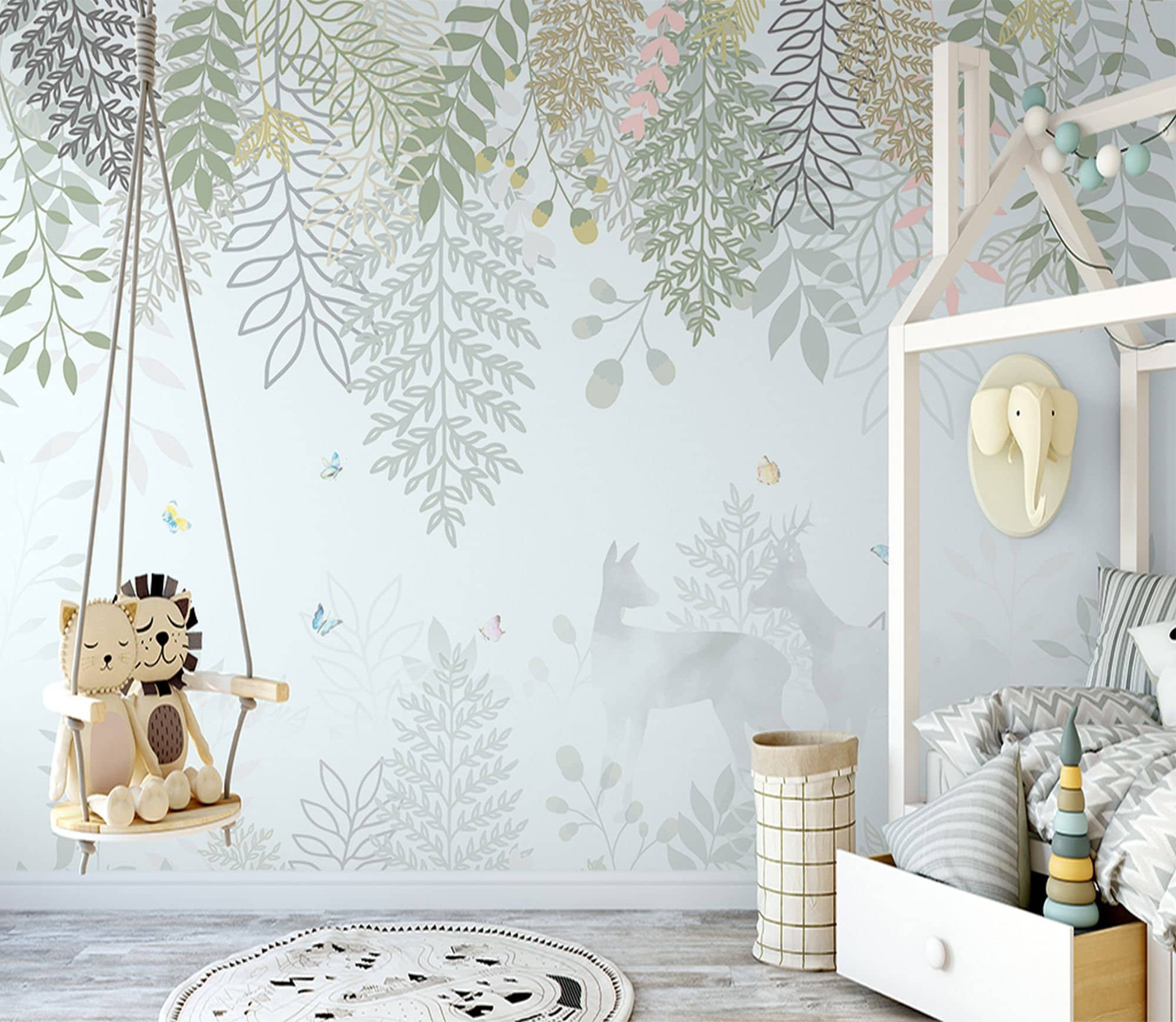 Wallpaper for baby room store