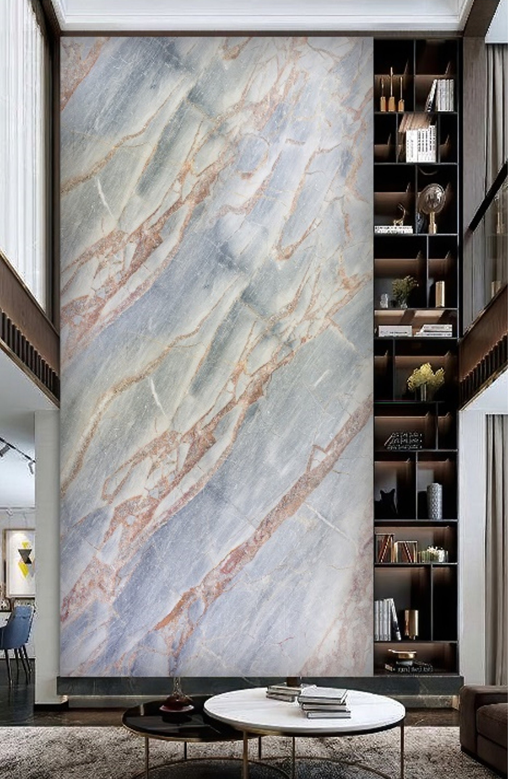 Marble Wallpaper Modern Beautiful Wall Mural for Living Room - Etsy