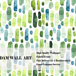 Brush Strokes Wallpaper Pattern Wall Mural Modern Home Decor - Etsy