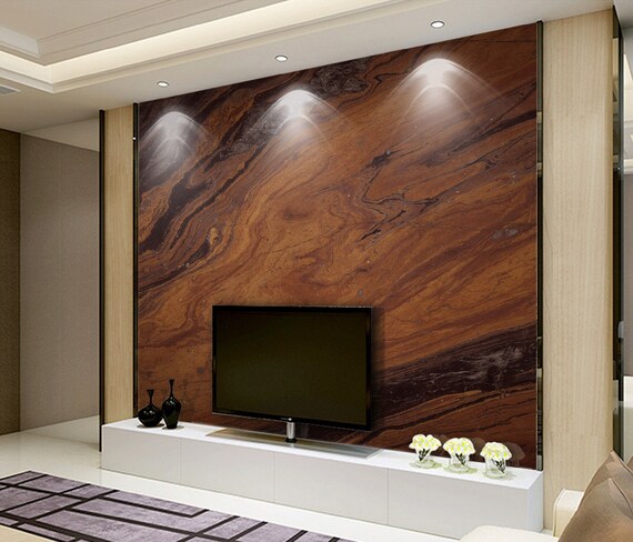 Marble Wall Mural Embossed Beautiful Wall Paper for Living - Etsy