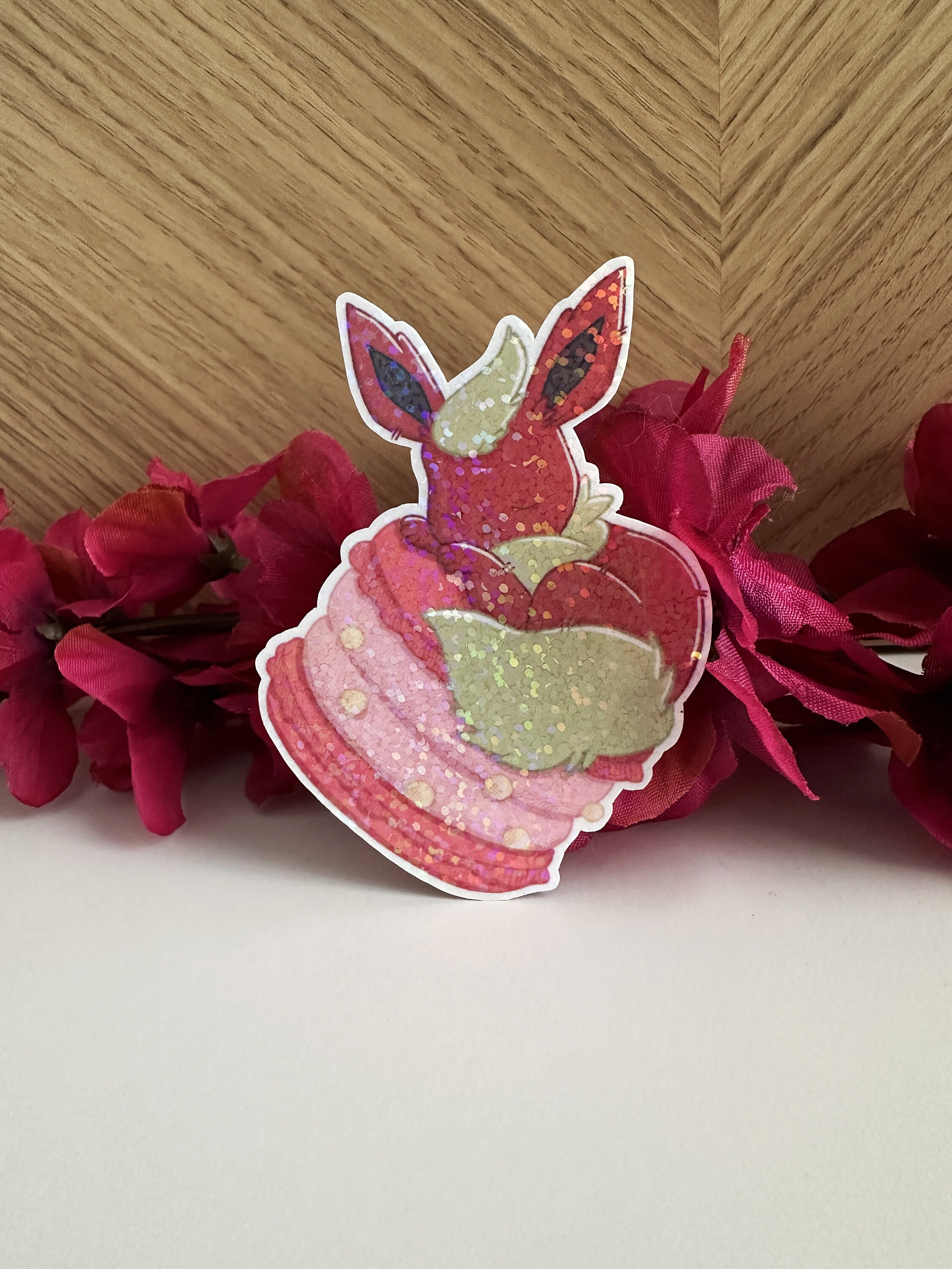 EEVEELUTIONS Macarons (eevee Evolution) Stickers From PKMN Holographic ...