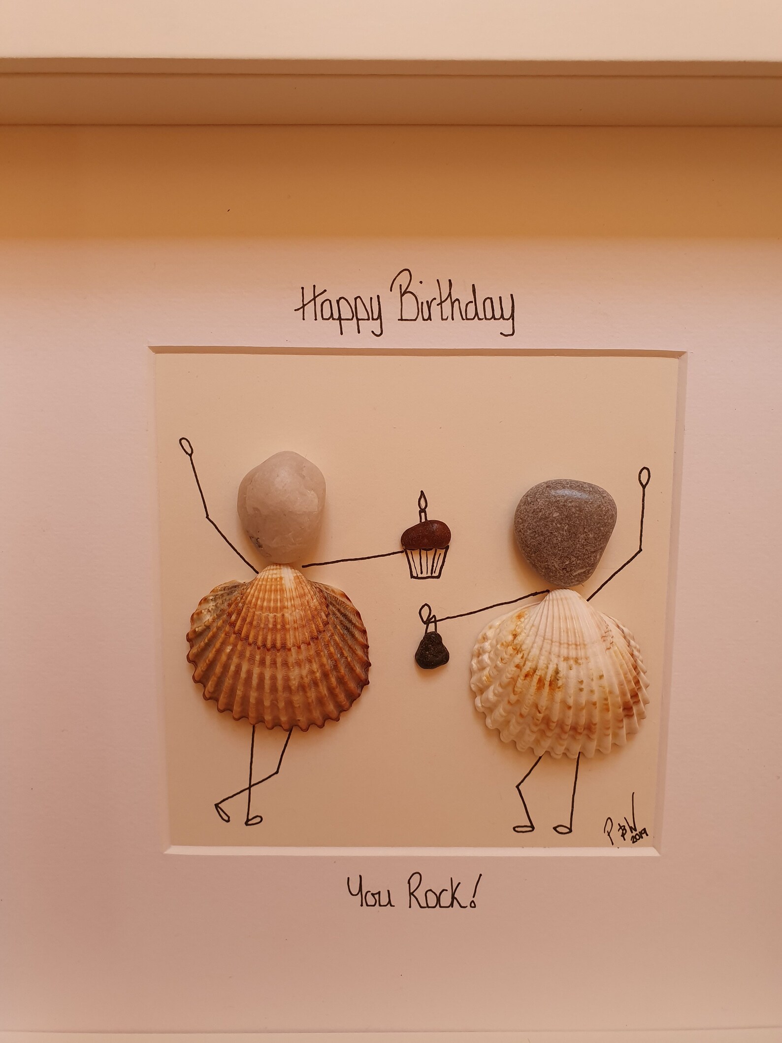 Happy Birthday You Rock Pebble Picture - Etsy
