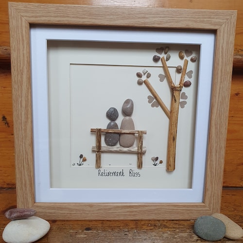 Family Pebble Picture Personalised Pebble Art Pebble People | Etsy UK