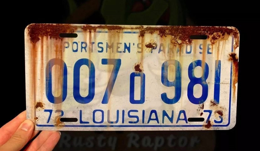 Distressed Jaws Amity Shark Prop License Plate Metal - Etsy