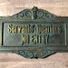 Replica Servant Quarters Plaque Sign Plague - Etsy