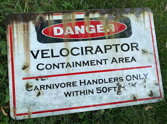 Velociraptor Sign
