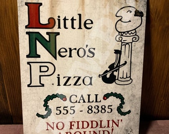 Home Alone Door Sign - Etsy