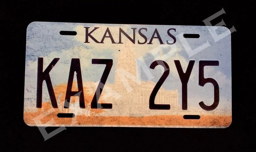Supernatural Impala License Plate