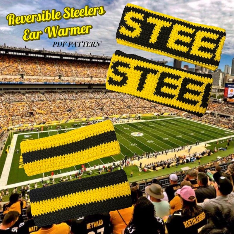Steelers Crochet Pattern - Etsy