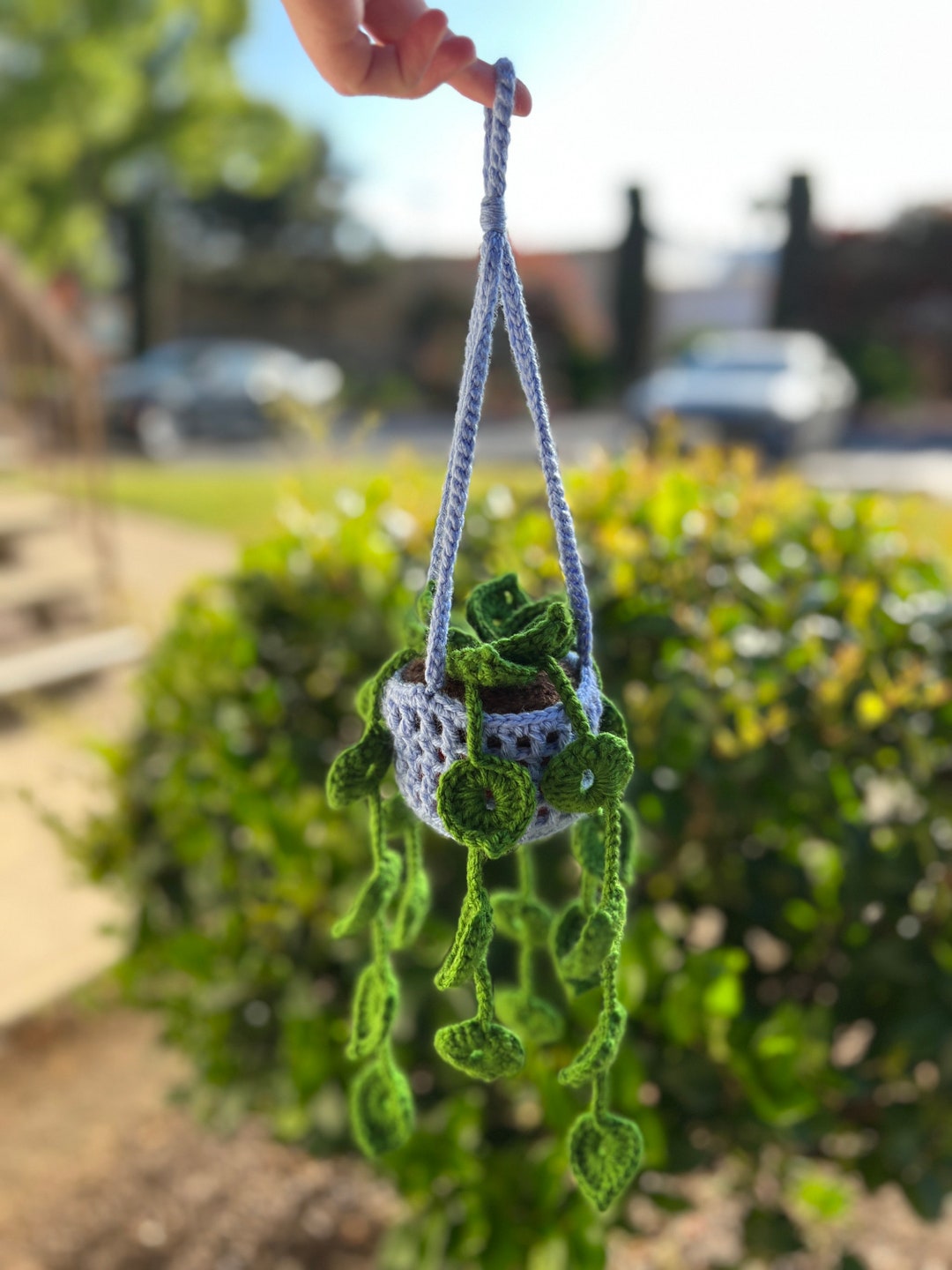 Crochet Pothos Plant Amigurumi Hanging Plant - Etsy