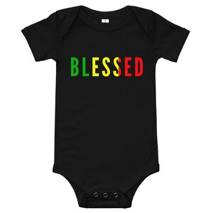 Blessed Baby, Inspirational Rasta Style, Gift Idea,, Infant Baby ...
