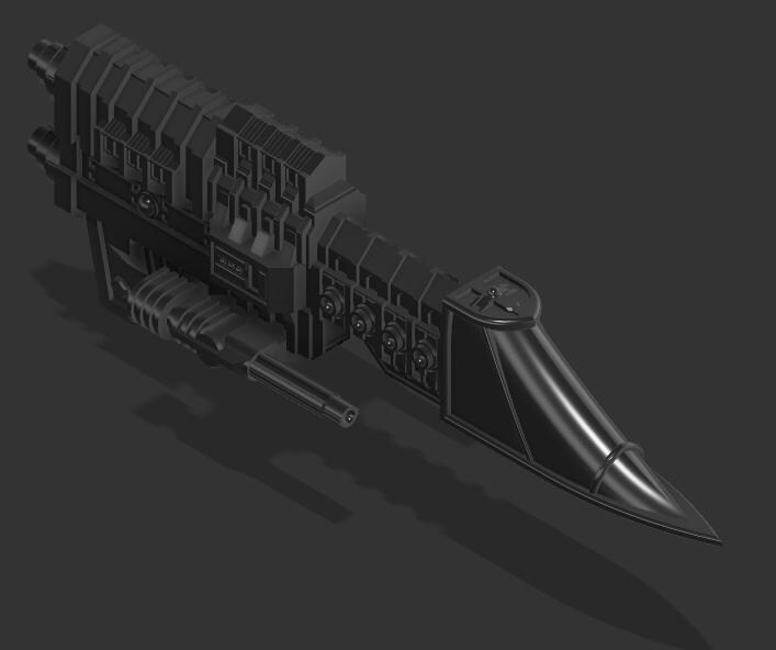 Sword Class Frigate (set of 3) – Resin 3D Printed Proxy Models for ...