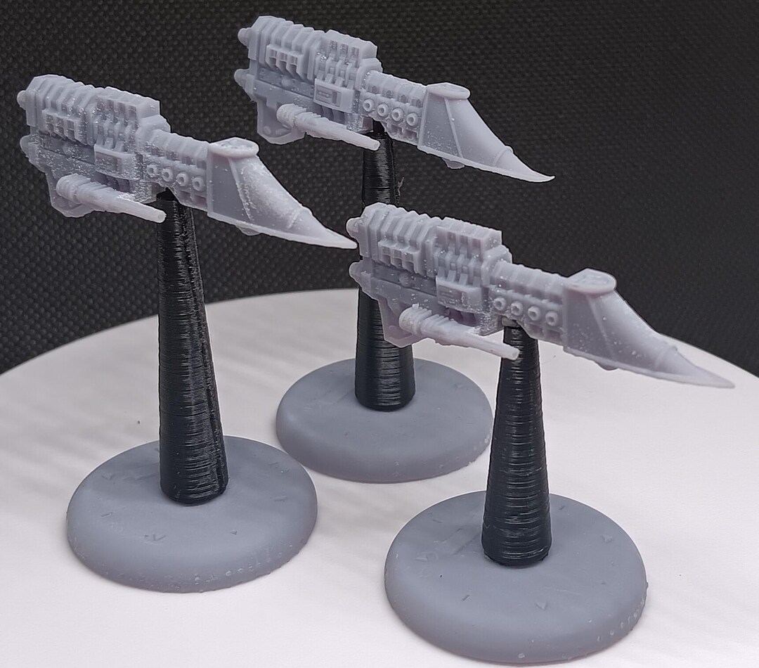 Sword Class Frigate (set of 3) – Resin 3D Printed Proxy Models for ...