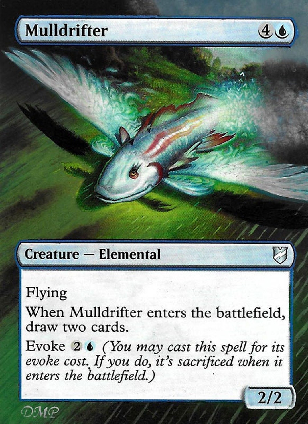 Mulldrifter Commander 2018 Creature Borderless Alter Magic the ...