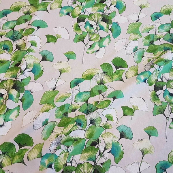 Ginkgo Fabric - Etsy