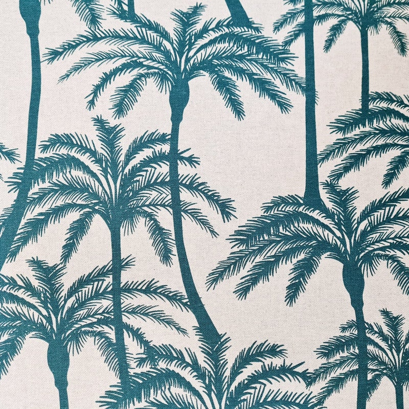 Palm Tree Fabric - Etsy UK