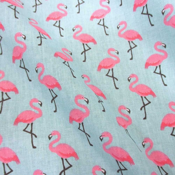 Flamingo Fabric - Etsy