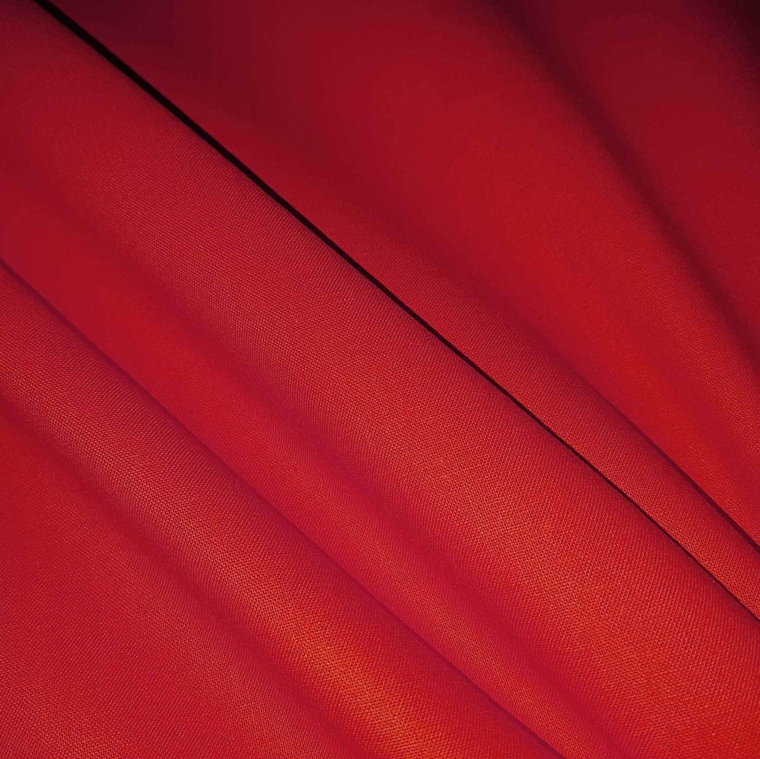 Fabric by the Meter, Cotton Fabric, Flag Cloth, Red - Etsy