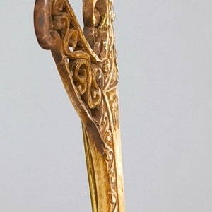 Vintage Tribal Carved Bone Comb, Maluku Islands - Etsy